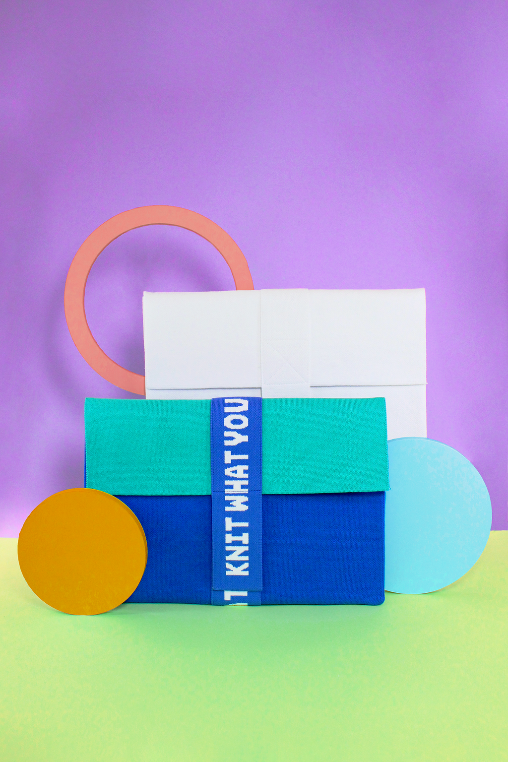 Word & Colour Tape Computer Tape Bag – Laws Knitters Limited